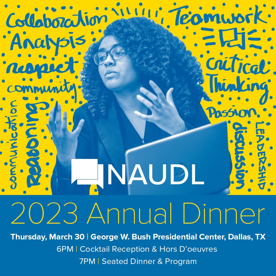 2023 Annual Dinner | Urban Debate